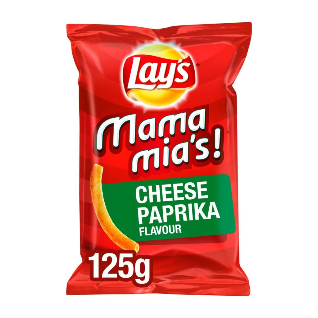 Lay's Mama Mia's paprika-kaas 125 gram - Kantoor & Schoonmaakartikelen